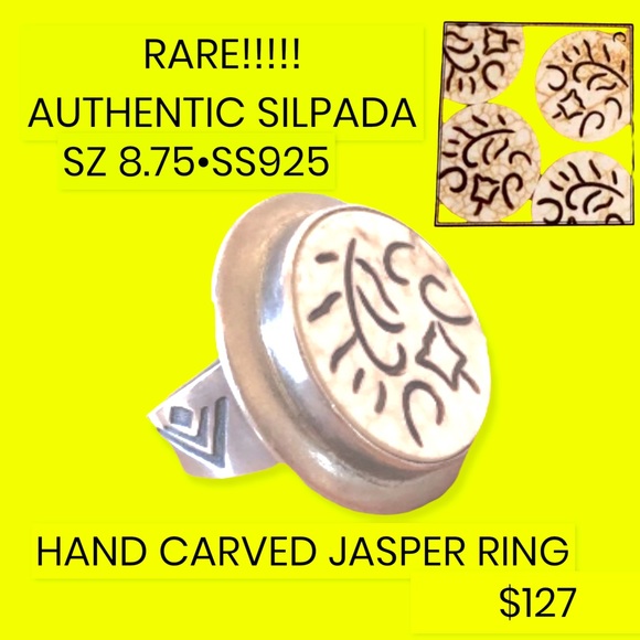 Silpada | Jewelry | Authentic Vintage Silpada Ring Size 875 In Mint ...